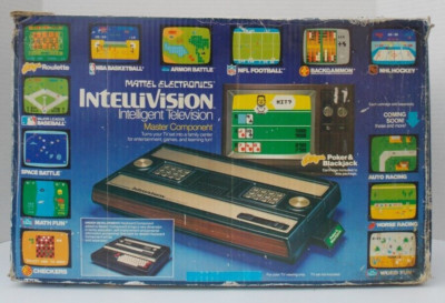 Intellivision Intelligent TV Video Game System M-2609 1979 Untested ...