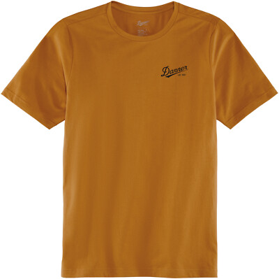 Danner Mens 1932 Tee Mustard 100% Cotton S/S T-Shirt | eBay