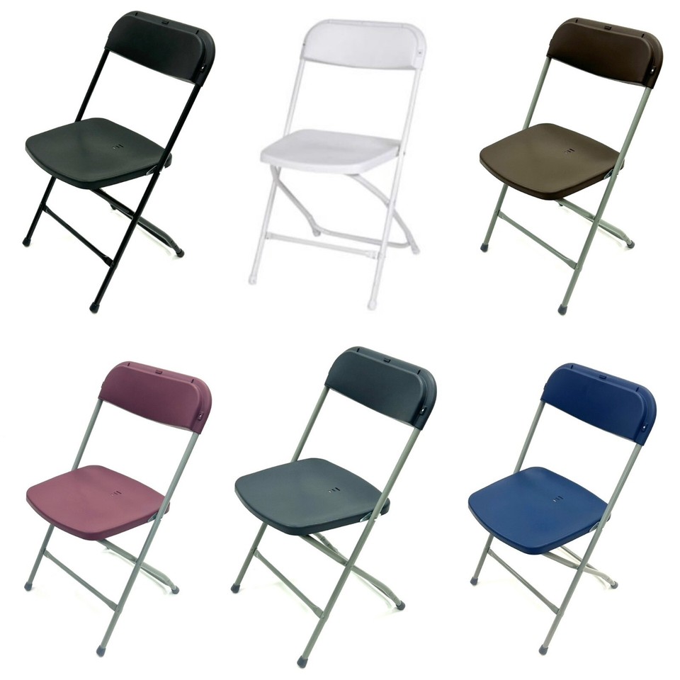 White Folding Chairs, Concert Seating, Event Seating, White Chairs X10 ...
