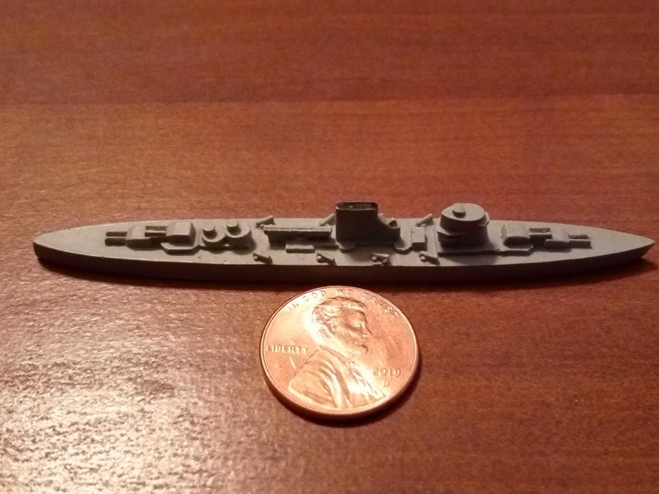 Panzerschiffe WWII Micronaut 1/2400 Scale Cruiser A25? | eBay