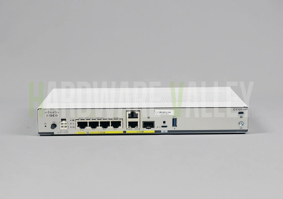 CISCO C1121-4P ISR 1100 4P Dual GE SFP Router | eBay