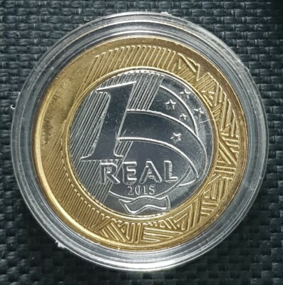 BRAZIL Olympic Games Rio 2016 Commemorative 1 REAL UNC Coin Ø27mm(+1 ...