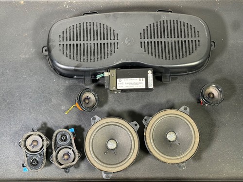 99-06 BMW E46 COUPE / CONVERTIBLE HARMAN KARDON SPEAKER SET OF 7 OEM ...