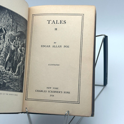 1914 Edgar Allan Poe Tales II Charles Scribner’s Sons Illustrated ...