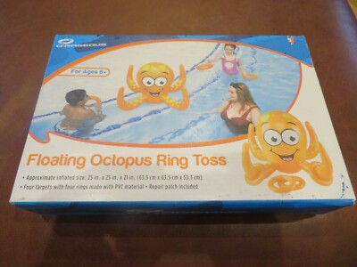 NWT Outrageous Floating Octopus Ring Toss | eBay