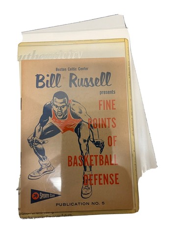 Rare Bill Russell Game Defense Book Autographed | eBay