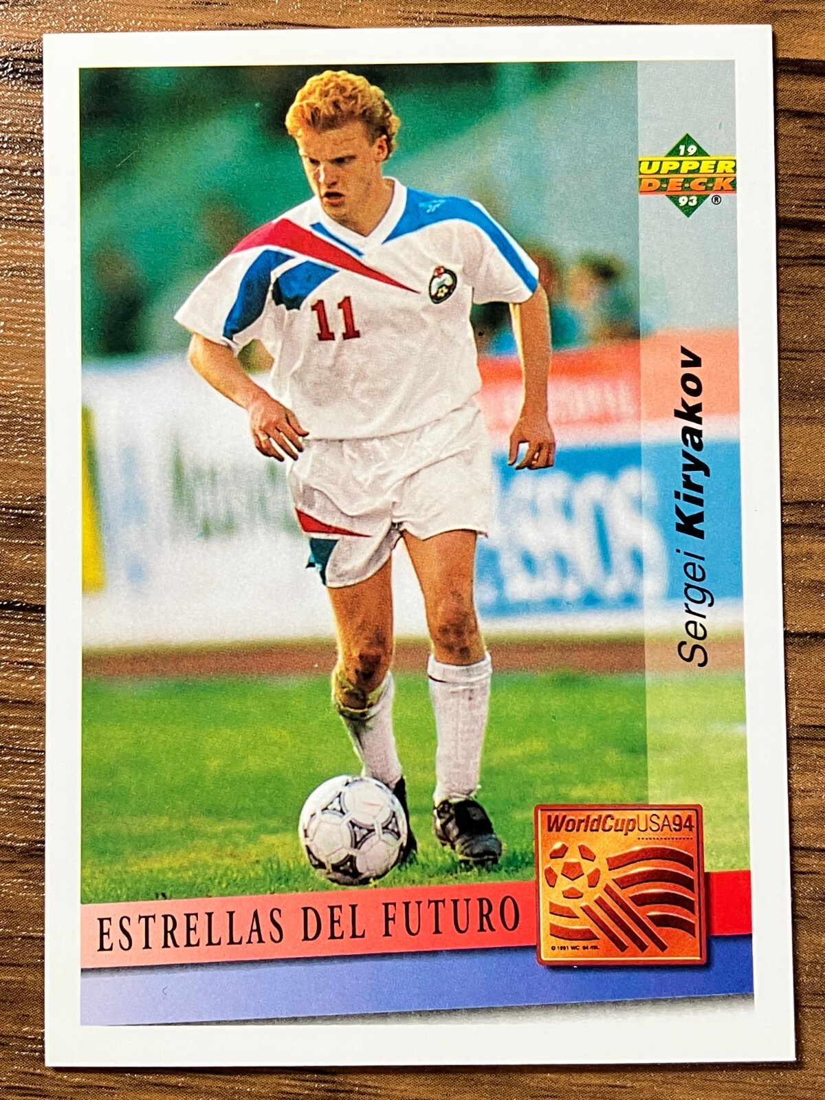 Upper Deck 1993 World Cup USA Soccer Card #166 Sergei Kiryakov Russia | eBay