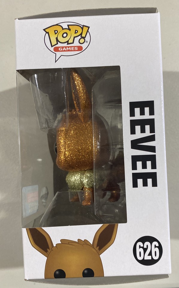 Funko POP! Vinyl Pokemon - Diamond Glitter Eevee Fall Convention 2021 ...