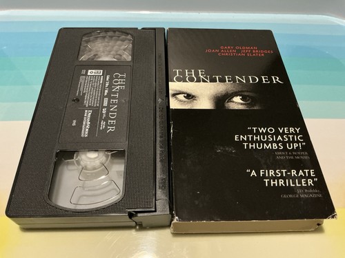 The Contender (VHS, 2001) Gary Oldman Joan Allen Jeff Bridges Christian ...