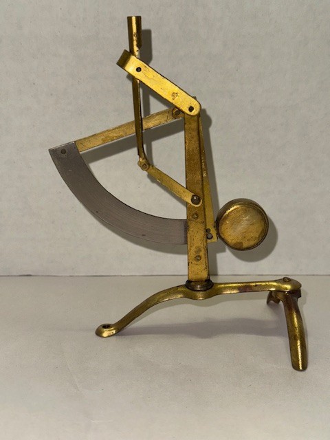 1920-1930 Folding Brass PJ Maul Pendulum Postal Letter Scale. Made in ...