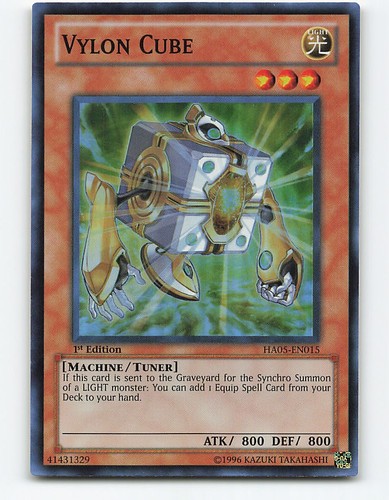 Vylon Cube #HA05-EN015 Super Rare 1st Edition Yugioh Card | eBay