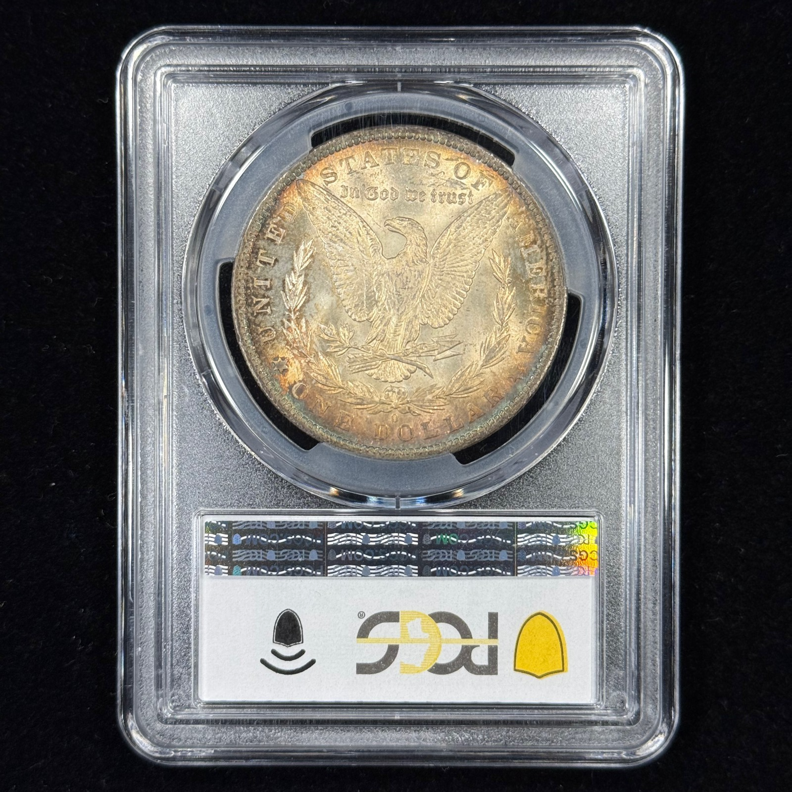 1884-O $1 MS66 Toned Morgan Dollar - PCGS Gold Shield - Beautiful ...