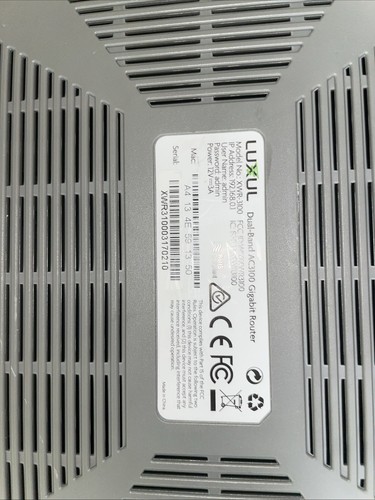 Luxul XWR-3100 Dual Band Wireless AC3100 Router | eBay