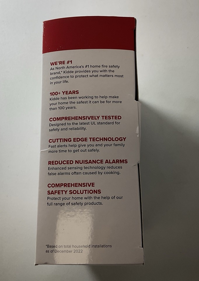 Kidde Detect Smoke Alarm Model 20SD10-V 10 Year battery - Sept 2024 | eBay