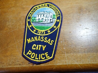 MANASSAS CITY VIRGINIA EARLY VEST OBSOLETE PATCH BX AAA #15 | eBay