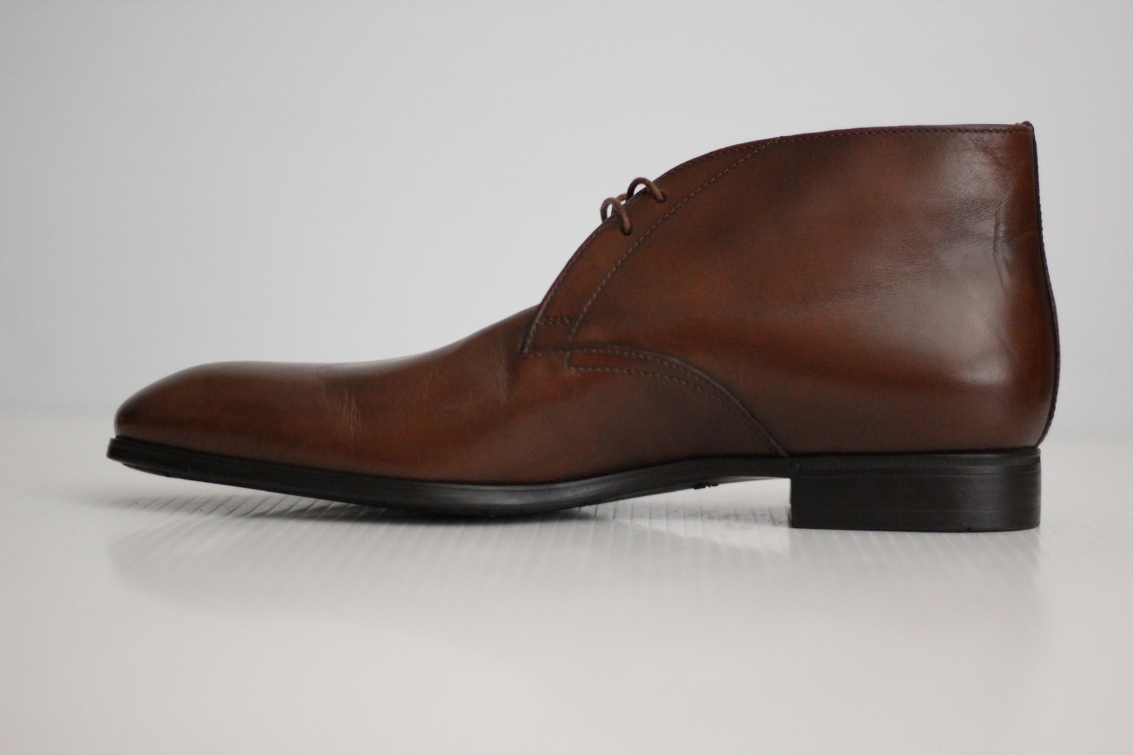 NEW Santoni 'Urban' Chukka Boot - Brown Leather - Size 8 D (B29) | eBay