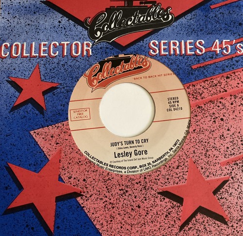 Lesley Gore 45 Judy's Turn to Cry / She's a Fool NEW reissue unplayed ...