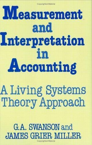 Measurement and Interpretation in Accounting : A Living Systems Theory ...
