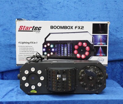ADJ Boom Box FX2 Startec Series 4-FX-IN-1 Lighting Effects LED ...