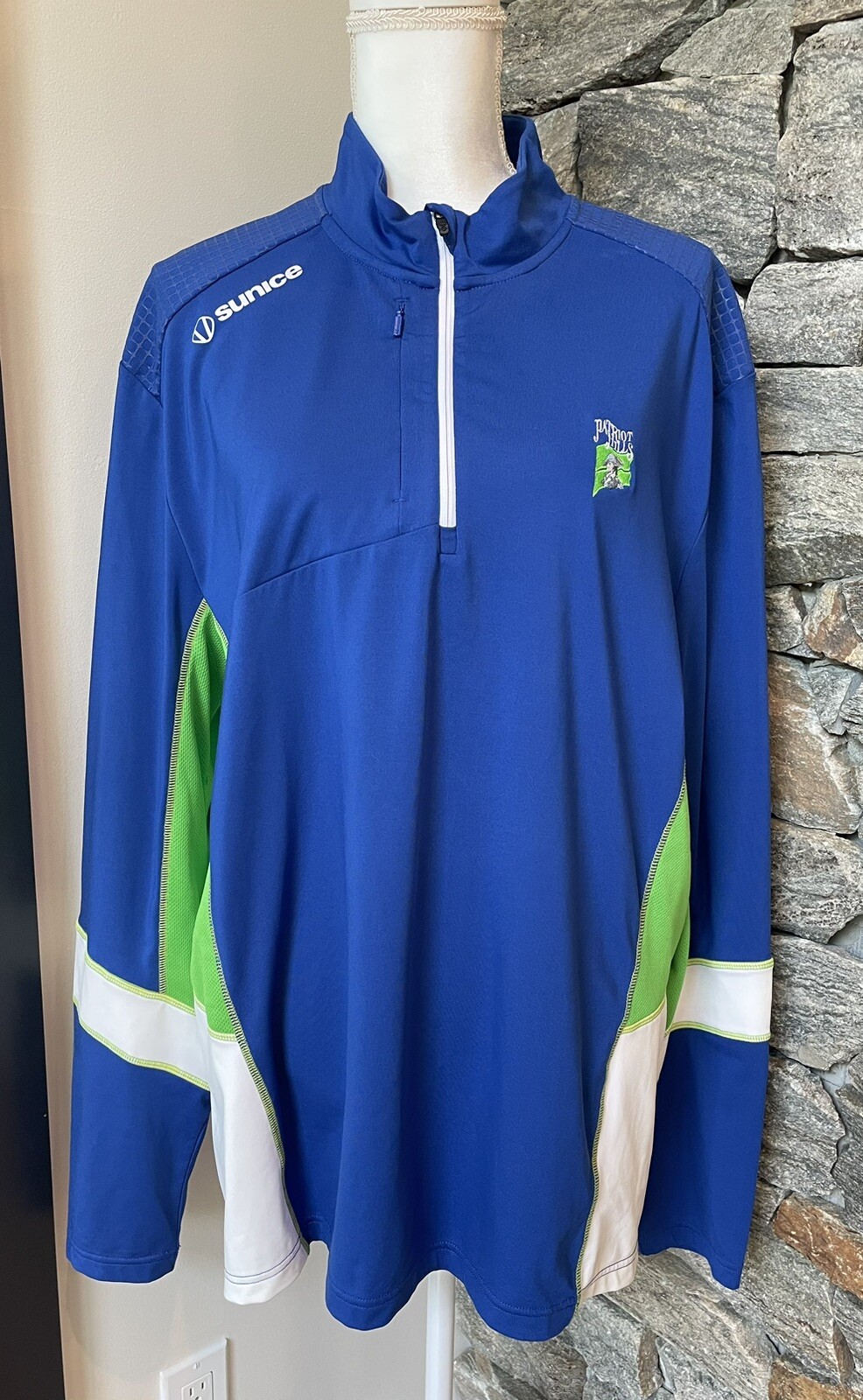 Sunice Sport Super Lite FX Mens Golf Shirt Long Sleeved size XL Brand ...