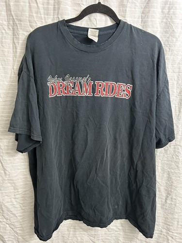 VTG John Jessup’s Dream Rides Stockton CA Distressed Black T-Shirt Men ...