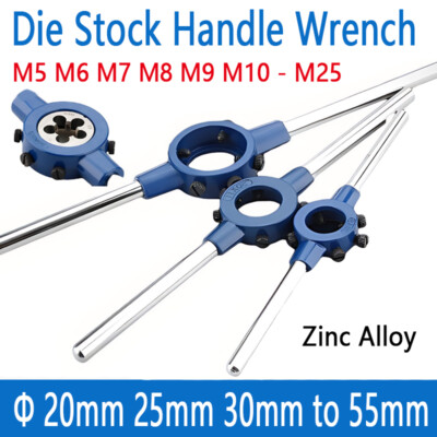 Die Holder Die Stock Holder Wrench Handle Tool Φ 20mm to 55mm Threading ...