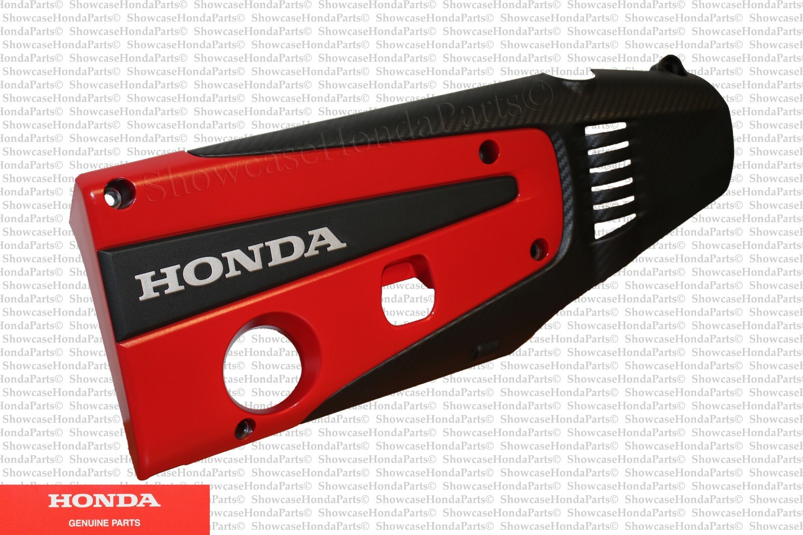 Genuine Honda OEM Red Top Engine Cover Plate Fits: Civic Type-R 12500 ...