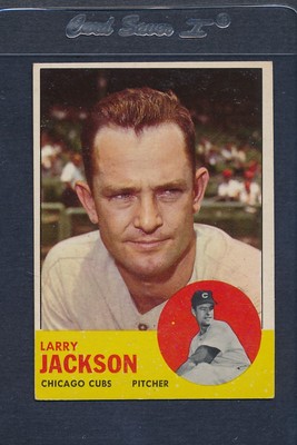 1963 Topps #095 Larry Jackson Cubs VG/EX *513 | eBay