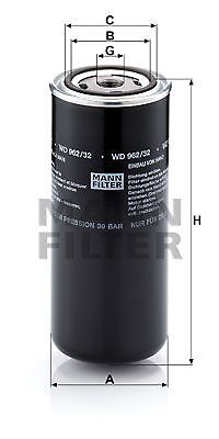 Mann-Filter Ölfilter Motorölfilter Filter Wd962/32 4011558017934 | eBay