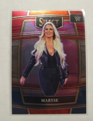 2022 Panini Select WWE Maryse #14 Red Blue | eBay