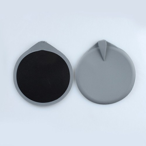 1 Pair 9.5cm Rubber Reusable Replacement Electrode Pads For ...