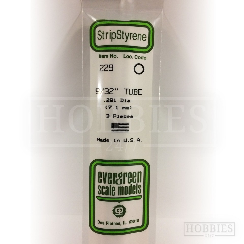 Evergreen Strip Styrene Rods Tubes Angles Model Scratch Building ...