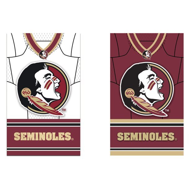 Florida State Football FSU Seminoles 2-Sided Team Jersey House Flag 29 ...