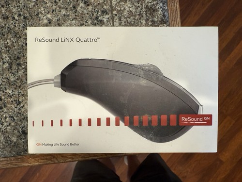 RESOUND LiNX Quattro RE961-DRWC Rechargeable Hearing Aids | eBay