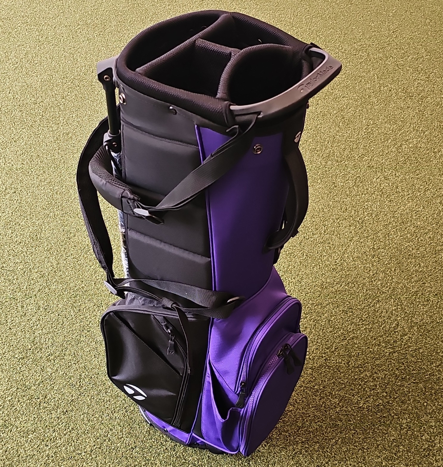 TaylorMade Flex Tech Purple/Black Stand Golf Bag | eBay
