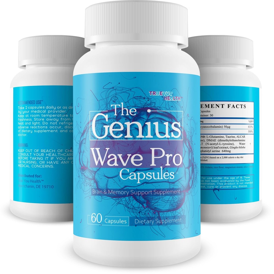 The Genius Wave Pro Capsules - Our Best Brain Supplements for Memory ...