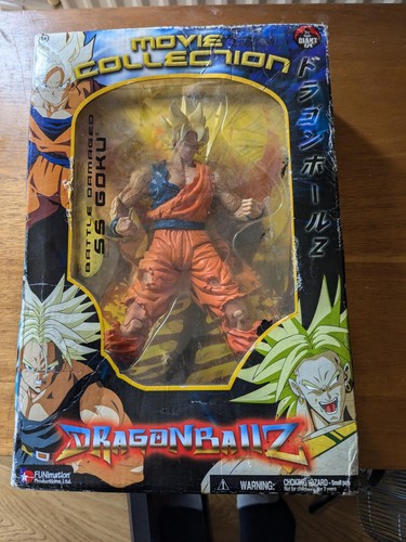Dragonball Z Movie Collection Battle Damaged Super Saiyan SS Goku ...