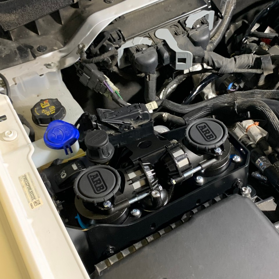 Grimm Offroad 10387 ARB Twin Air Compressor Mounting Bracket Kit for ...