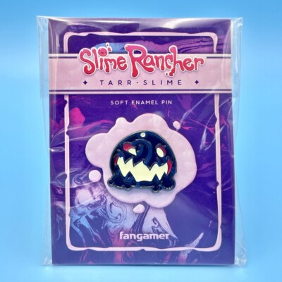 Slime Rancher Tarr Slime Rainbow Pin Glow in the Dark 1" Official ...