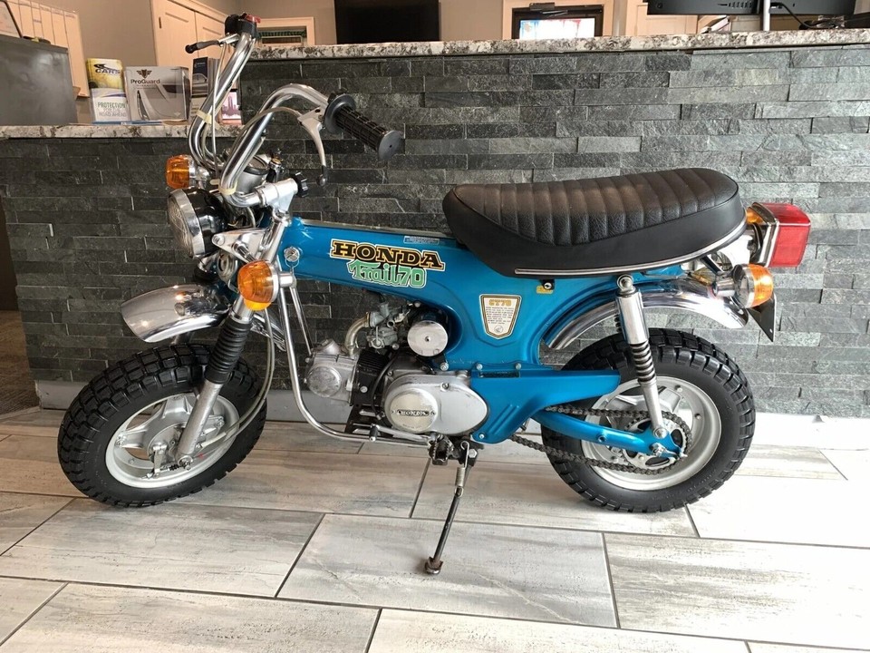 Sedile Honda Trail 70 Dax ST50 Z ST70 CT70 1969-1982. 69-82 CT70 nuova ...