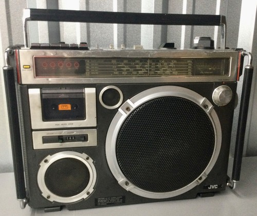 JVC RC-550JW El Diablo Boombox Cassette Recorder Portable Radio ...