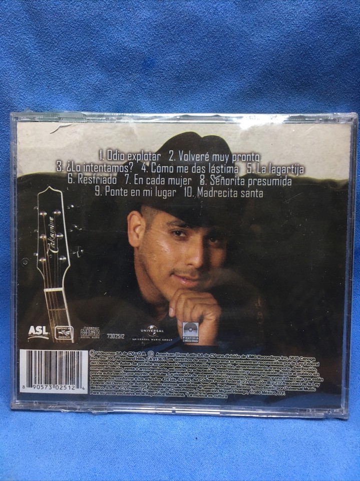 Yo No Canto, Pero Lo Intentamos by Espinoza Paz (CD, May-2009, Disa ...
