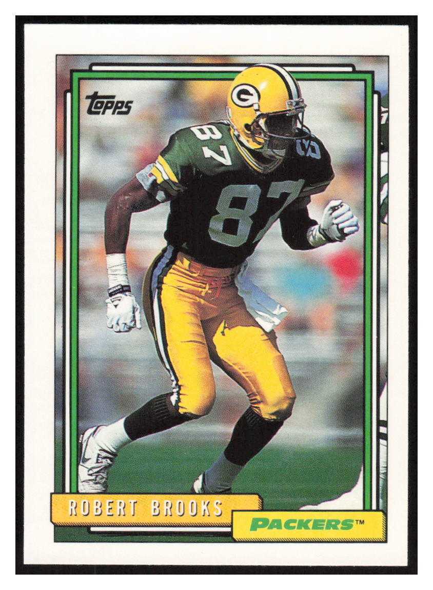 1992 Topps #721 Robert Brooks - Green Bay Packers | eBay
