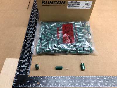 (25 pcs) 25ME2200CA SUNCON, 2200uF 25V 105*c Radial Electrolytic ...