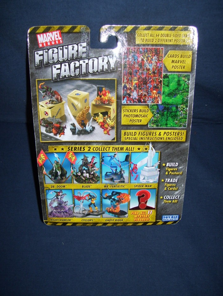 Marvel Figure Factory Build A Figure Mystery Figure Series Two ...
