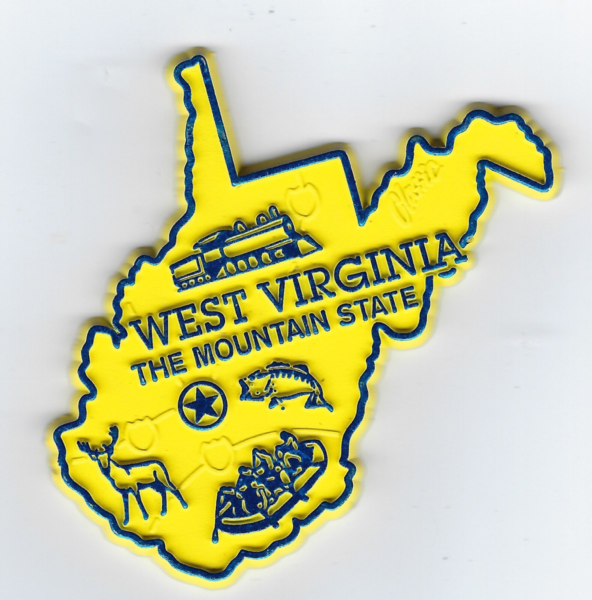 West Virginia State Map Map Of West Virginia. USA Flag. 35125953