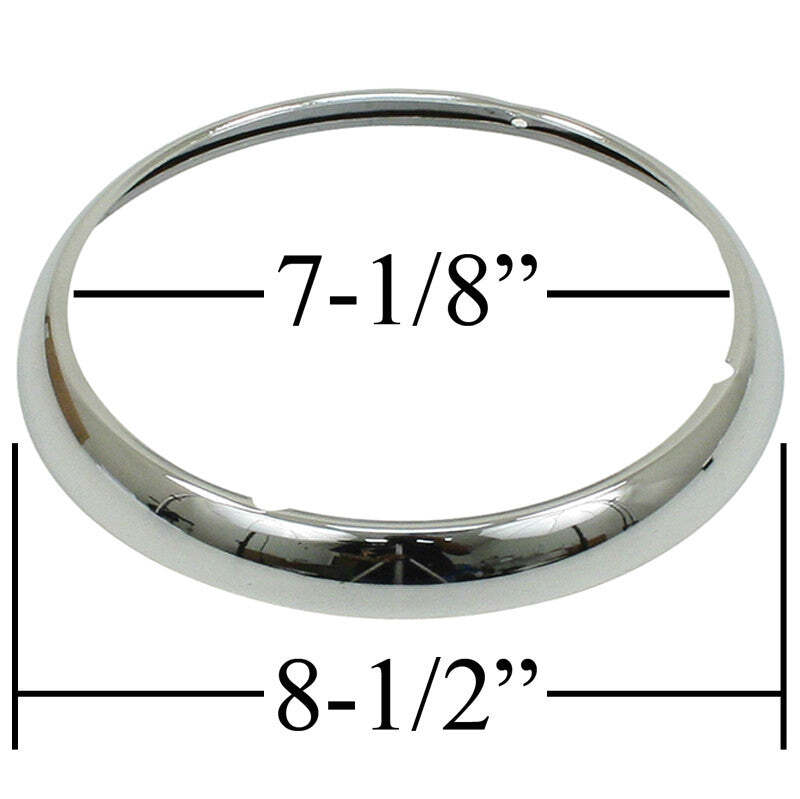 Empi 3019 Headlight Housing For 7" Headlight, Vw Baja Bug, Off-road ...