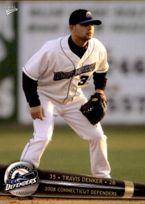 2008 Connecticut Defenders Multi-Ad #13 Travis Denker Brea California ...