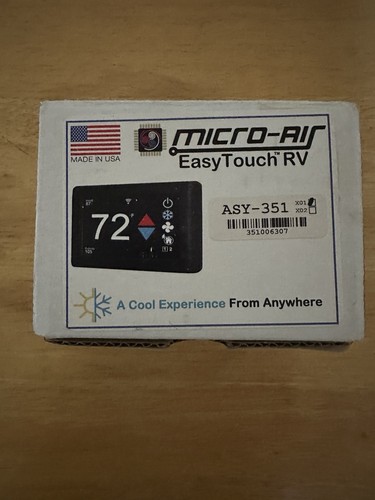 Micro-air EasyTouch RV thermostat (ASY-351) replaces the Dometic CT ...