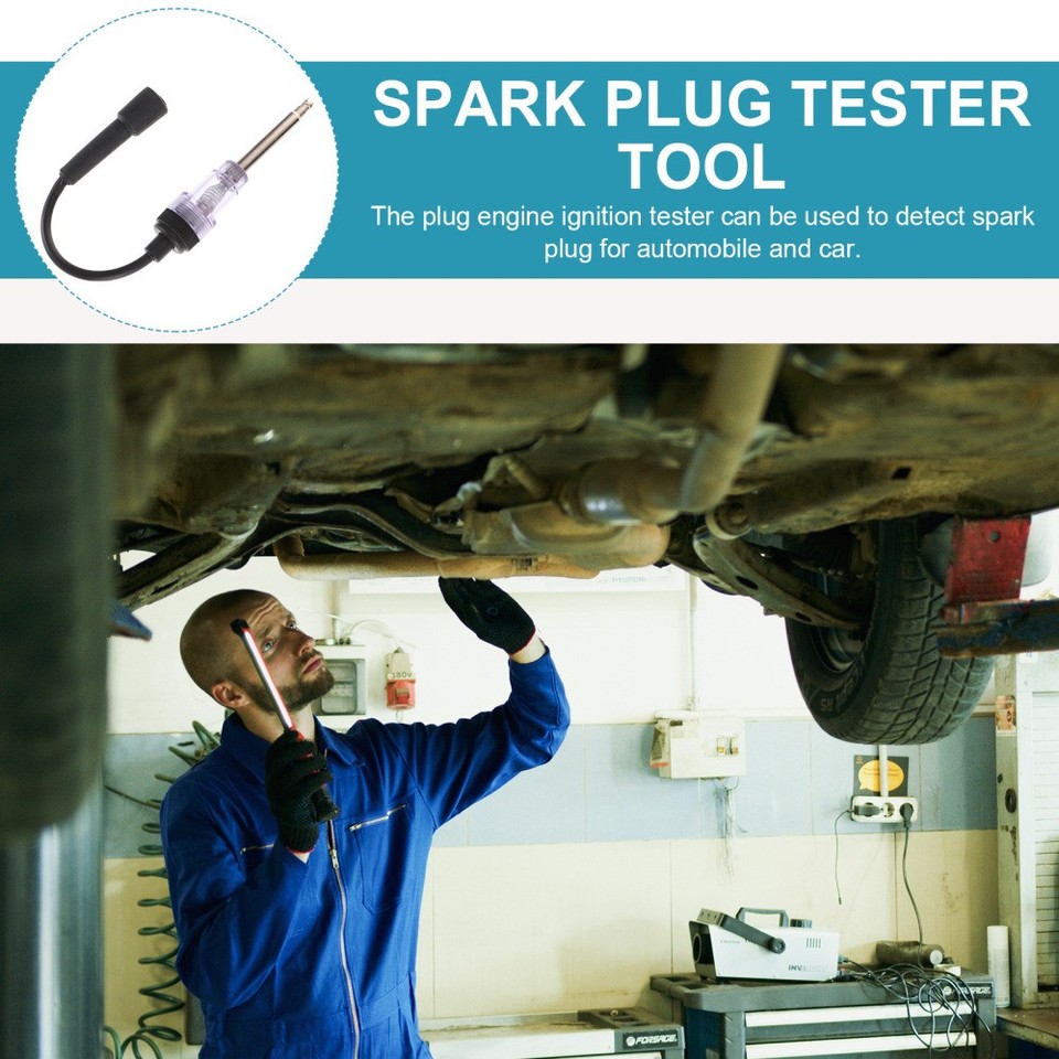 Practical Plug Engine Ignition Tester Inline Spark Plug Tester for ...